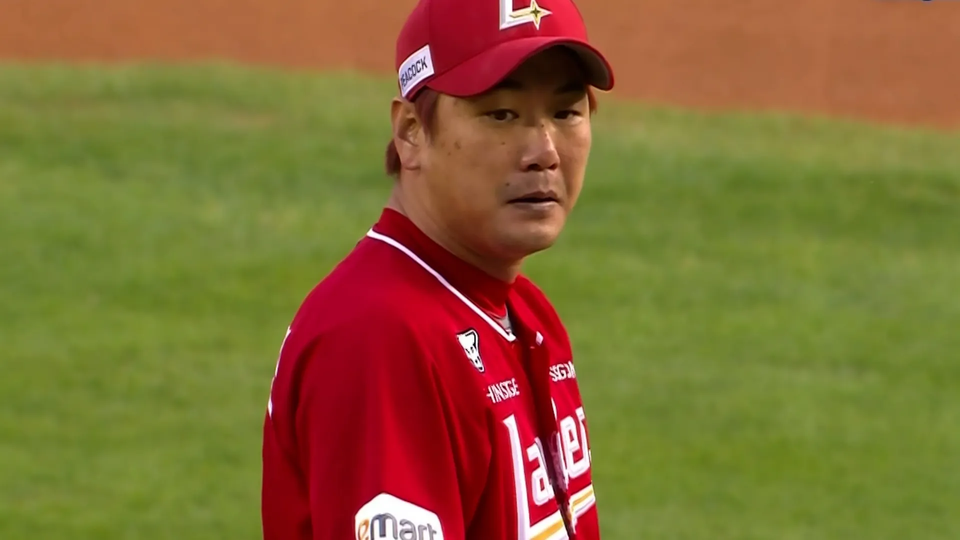 SSG 5 9 김광현 깔끔한 삼자범퇴로 경기 시작 TVING