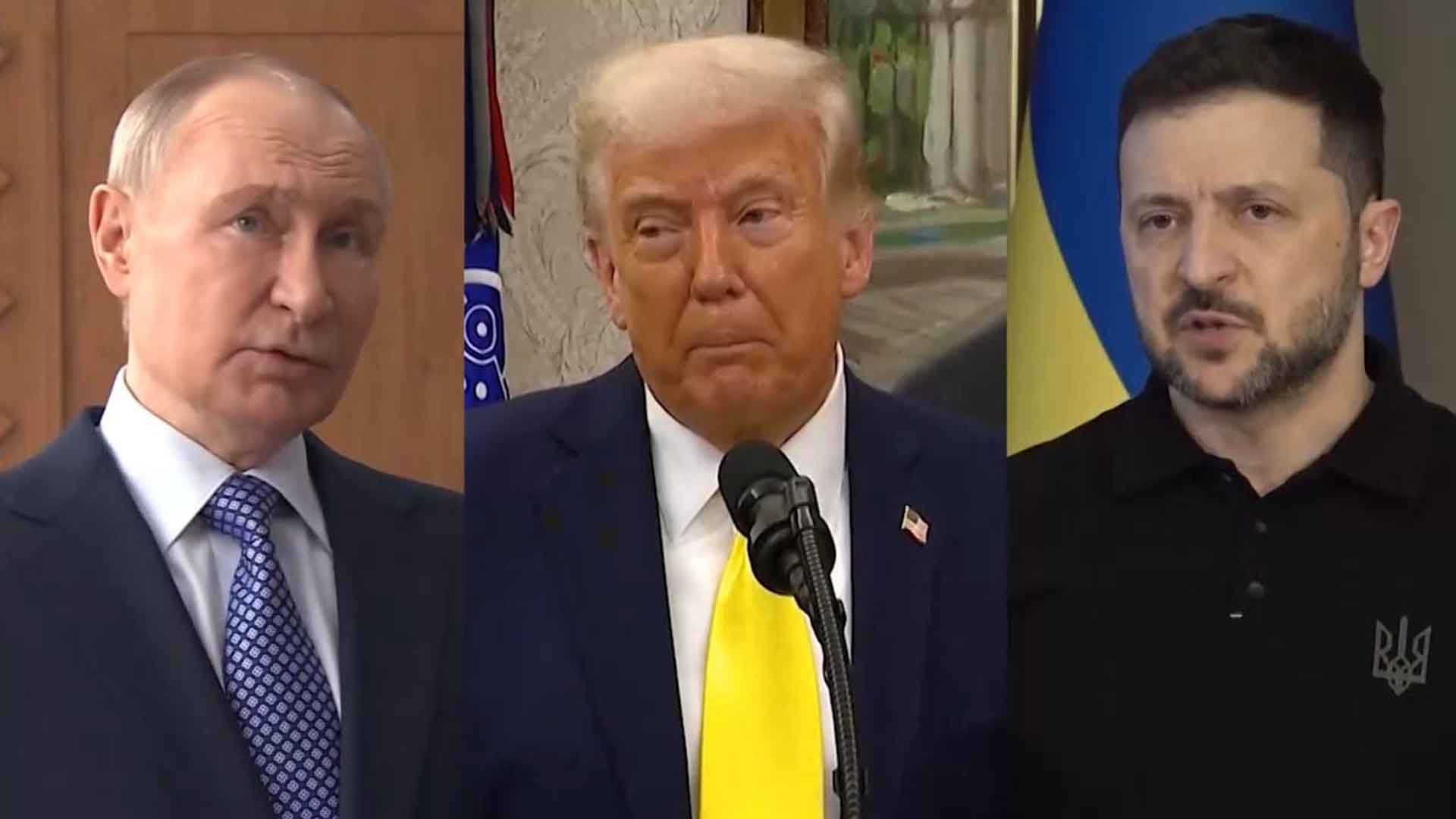 트럼프, 푸틴·젤렌스키와 연쇄 통화 예고…휴전 중재에 재시동 | TVING