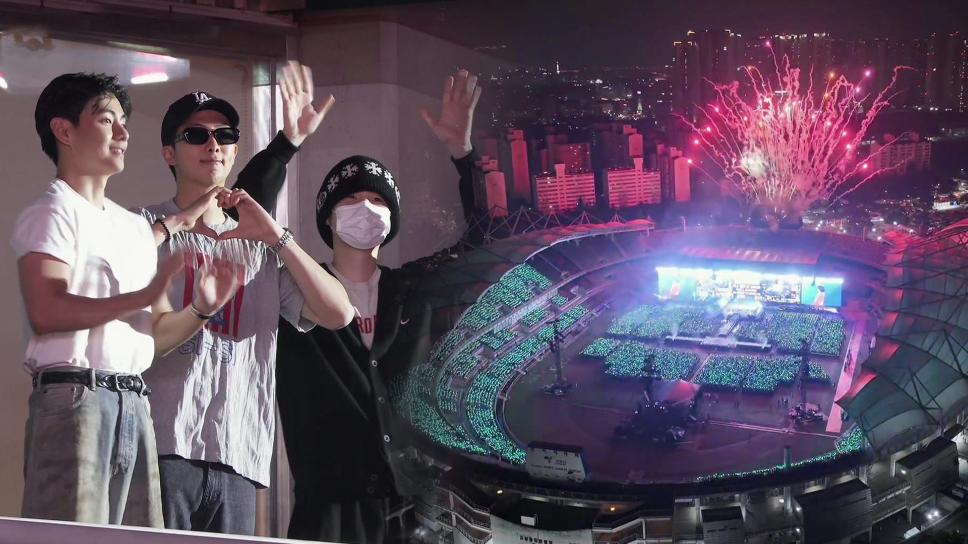 BTS 완전체, 아미와 함께했다…제이홉 파이널 공연 | TVING