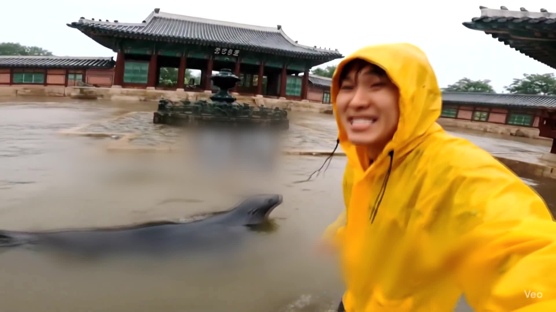 물개 수영에 경복궁 침수?…AI 영상 확산에 ‘혼란’ [이슈클릭] | TVING