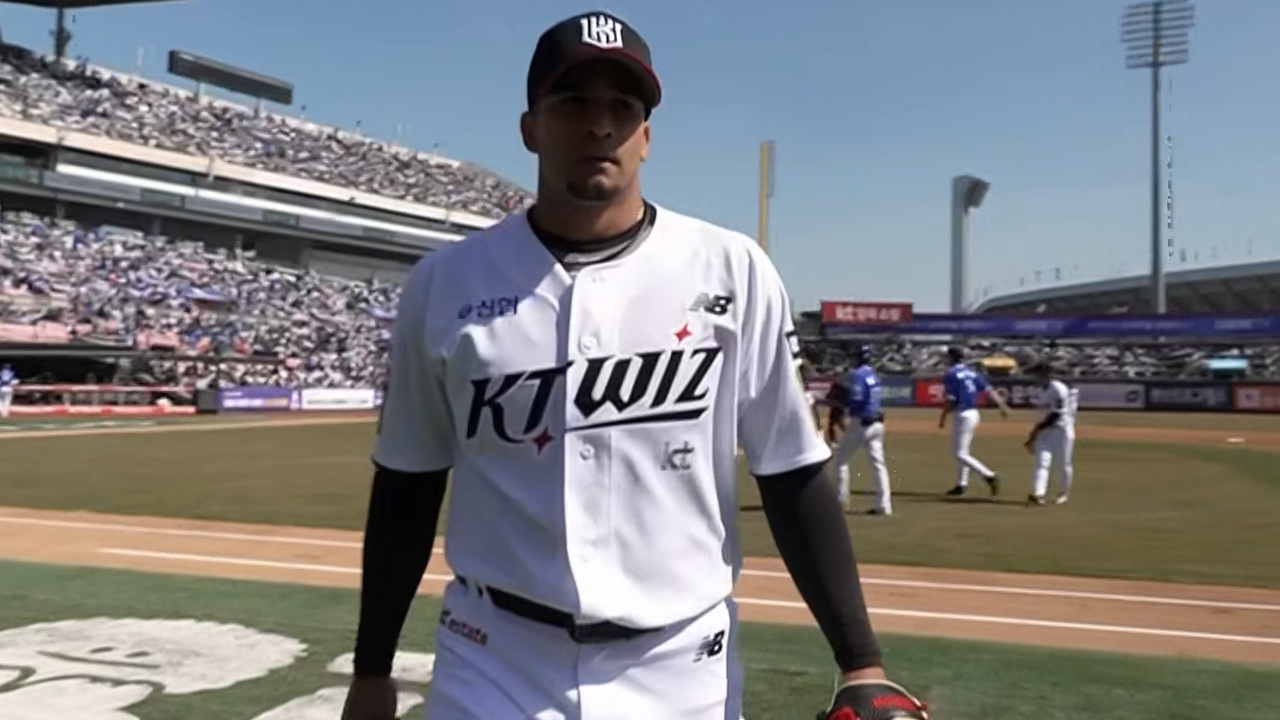 [KT] 2024/3/23 KKK로 위력을 보여주는 쿠에바스 | TVING