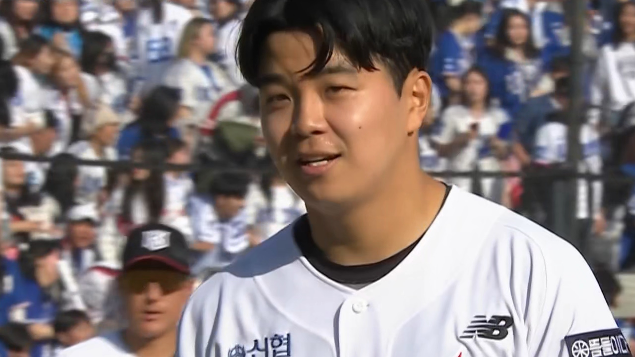 [KT] 2024/3/23 무사 1,2루 위기를 스스로 정리하는 손동현 | TVING