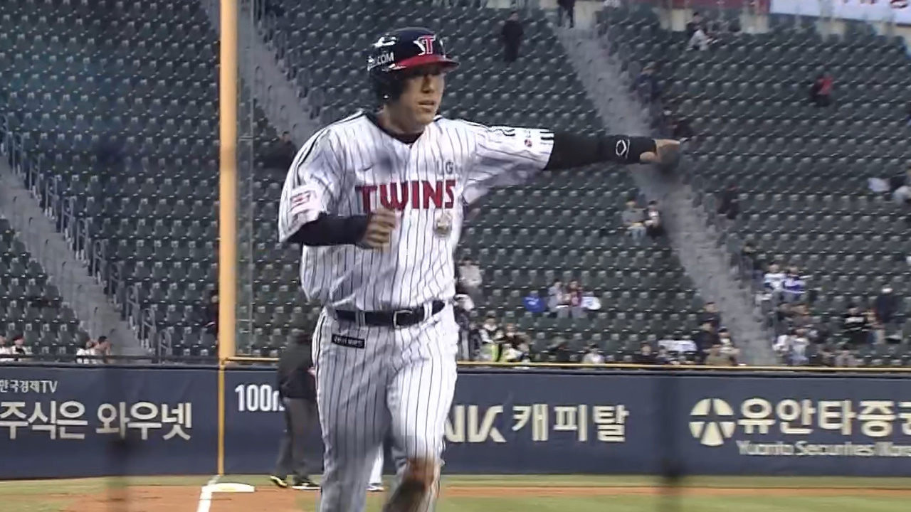 [LG] 2024/3/26 2사 이후 김현수-오스틴의 연속 안타로 선취점 만드는 LG | TVING