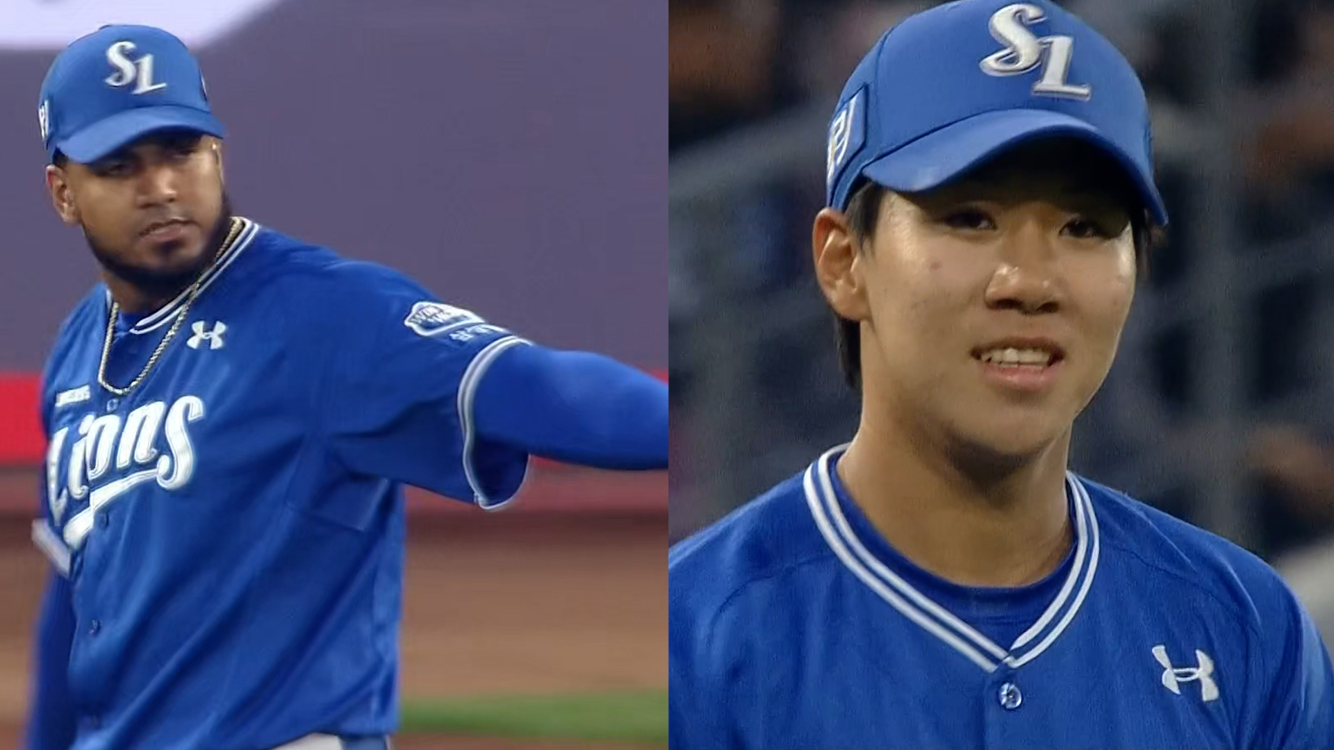 [삼성] 2024/4/5 KBO 데뷔 이닝에서 레이저 송구를 보여준 신인 김호진 | TVING