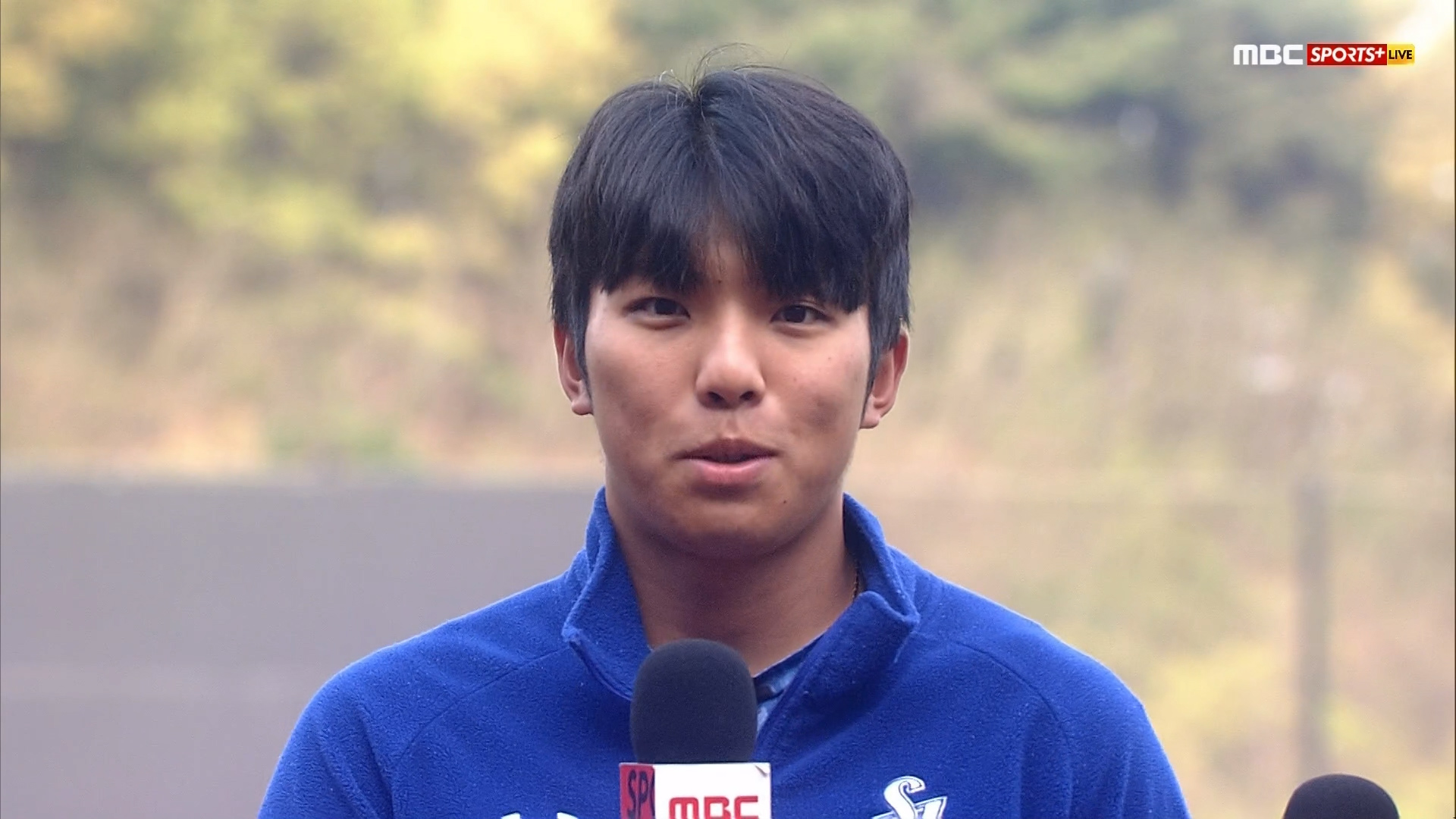 [삼성] 2024/4/12 김영웅 경기 전 인터뷰 | TVING