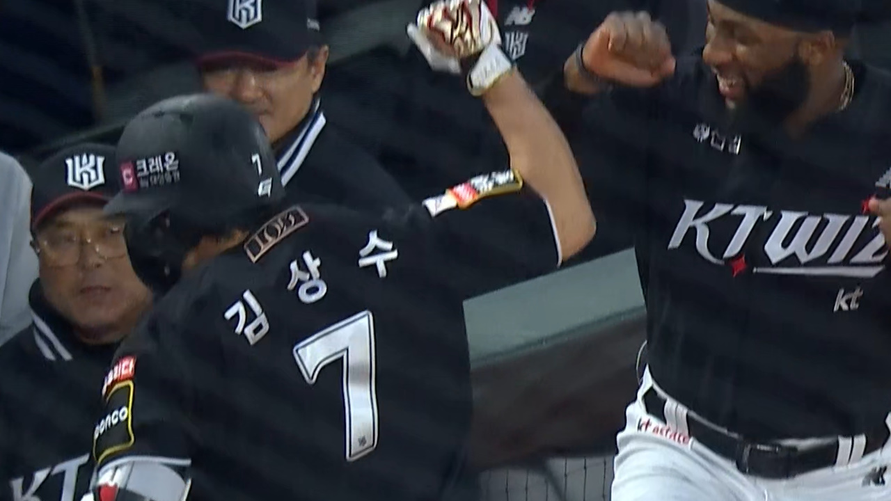 [KT] 2024/4/21 (DH2) 추격의 발판을 만든 김상수의 솔로 홈런 | TVING