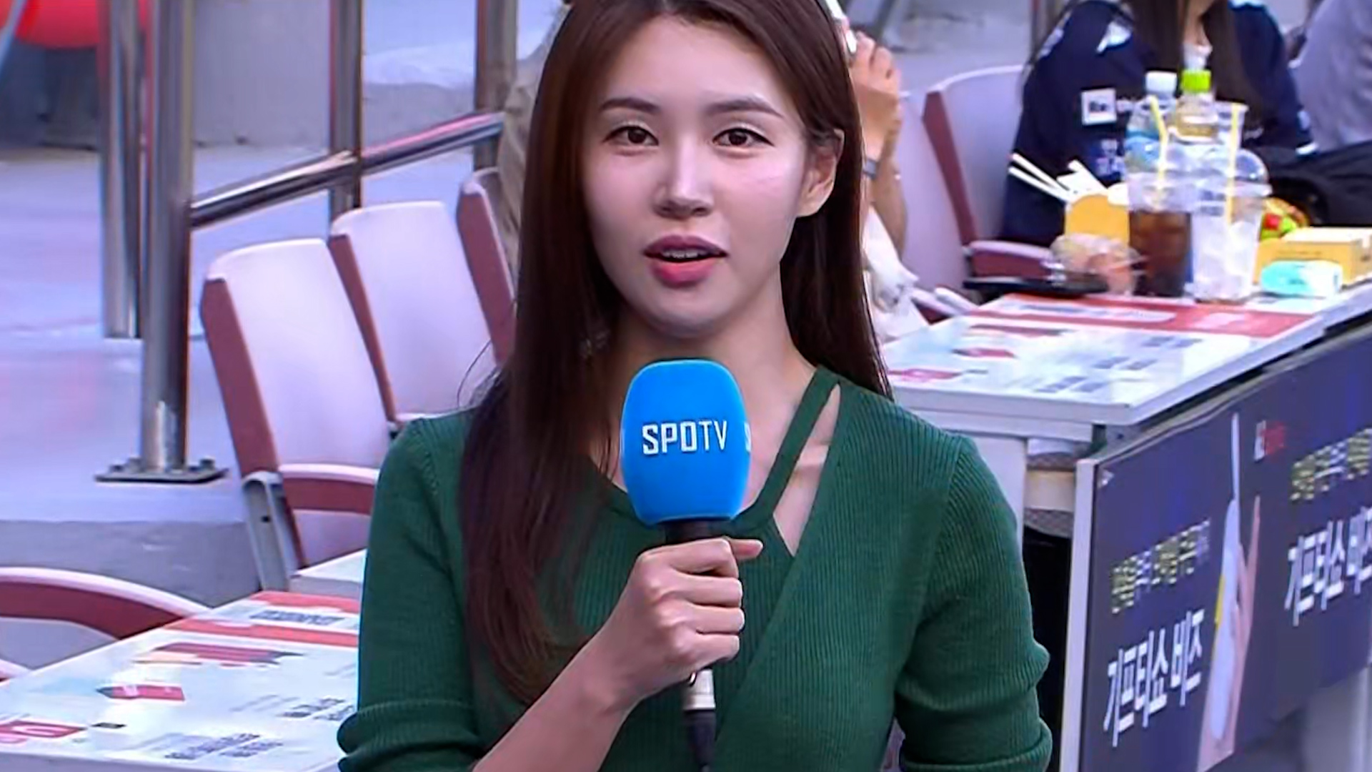 [KT] 2024/4/25 장민지 리포터의 경기 전 현장 리포팅 | TVING