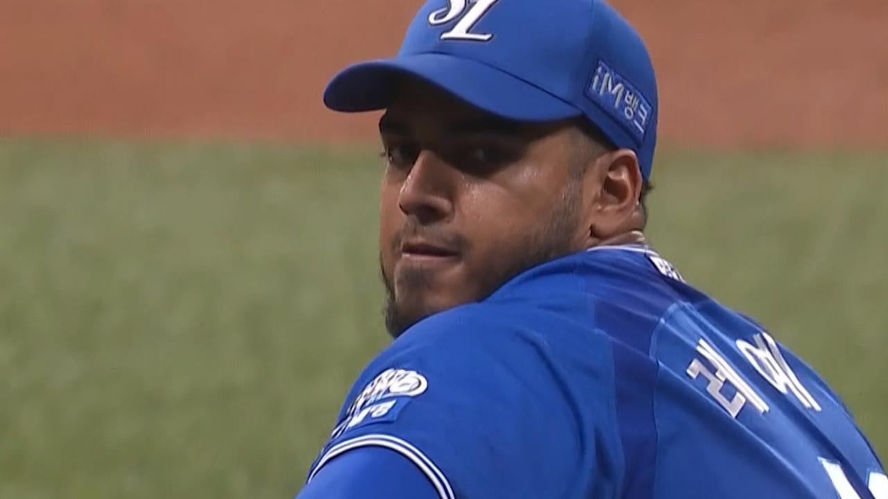 [삼성] 2024/4/28 위력적인 레예스의 KKK! | TVING