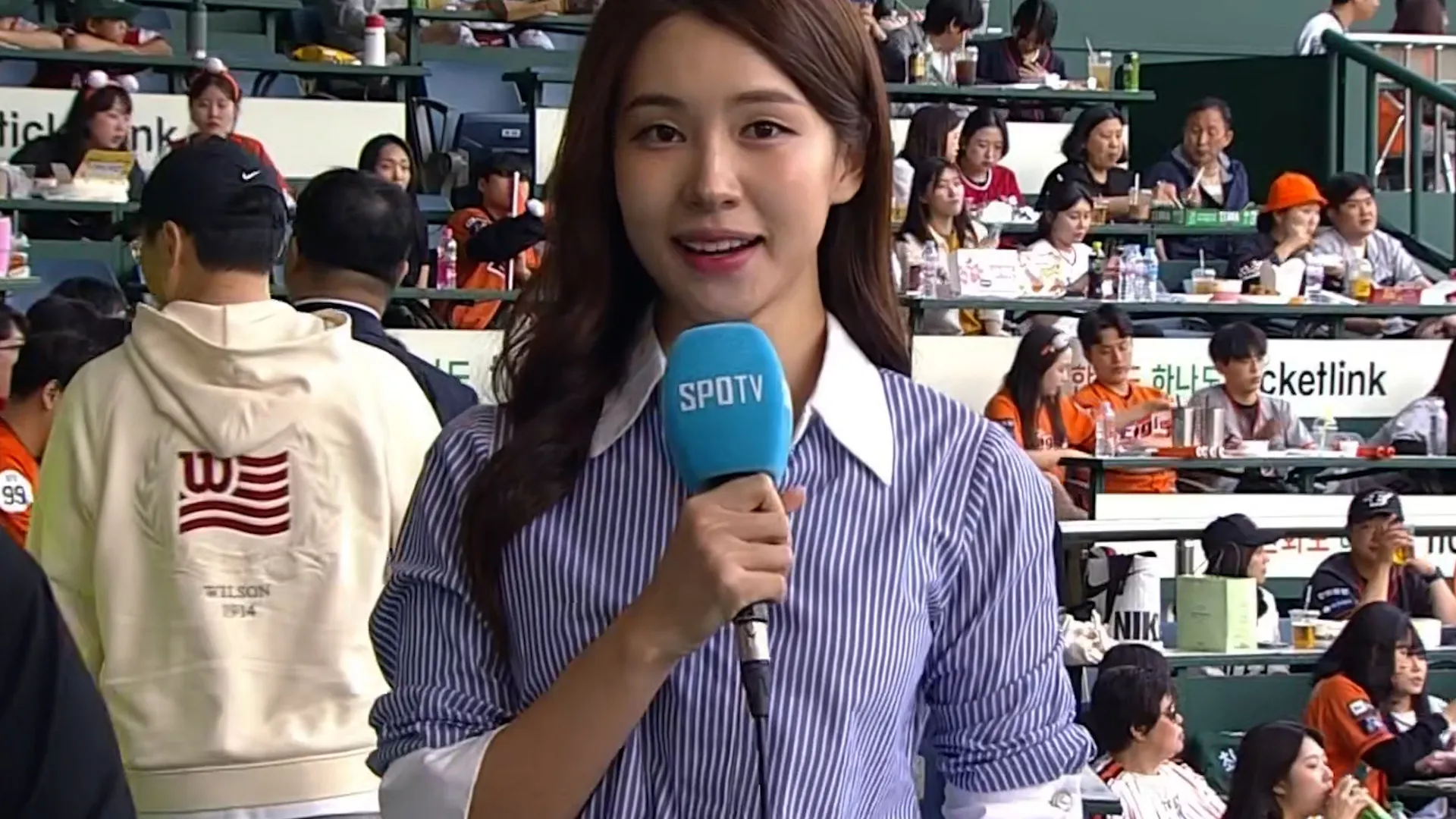 [한화] 2024/5/1 장민지 리포터의 경기 전 현장 리포팅 | TVING