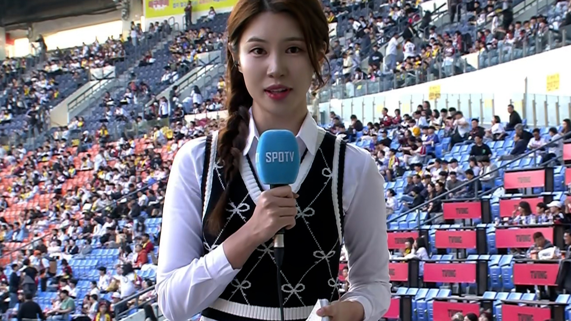 [LG] 2024/5/9 장민지 리포터의 경기 전 현장 리포팅 | TVING