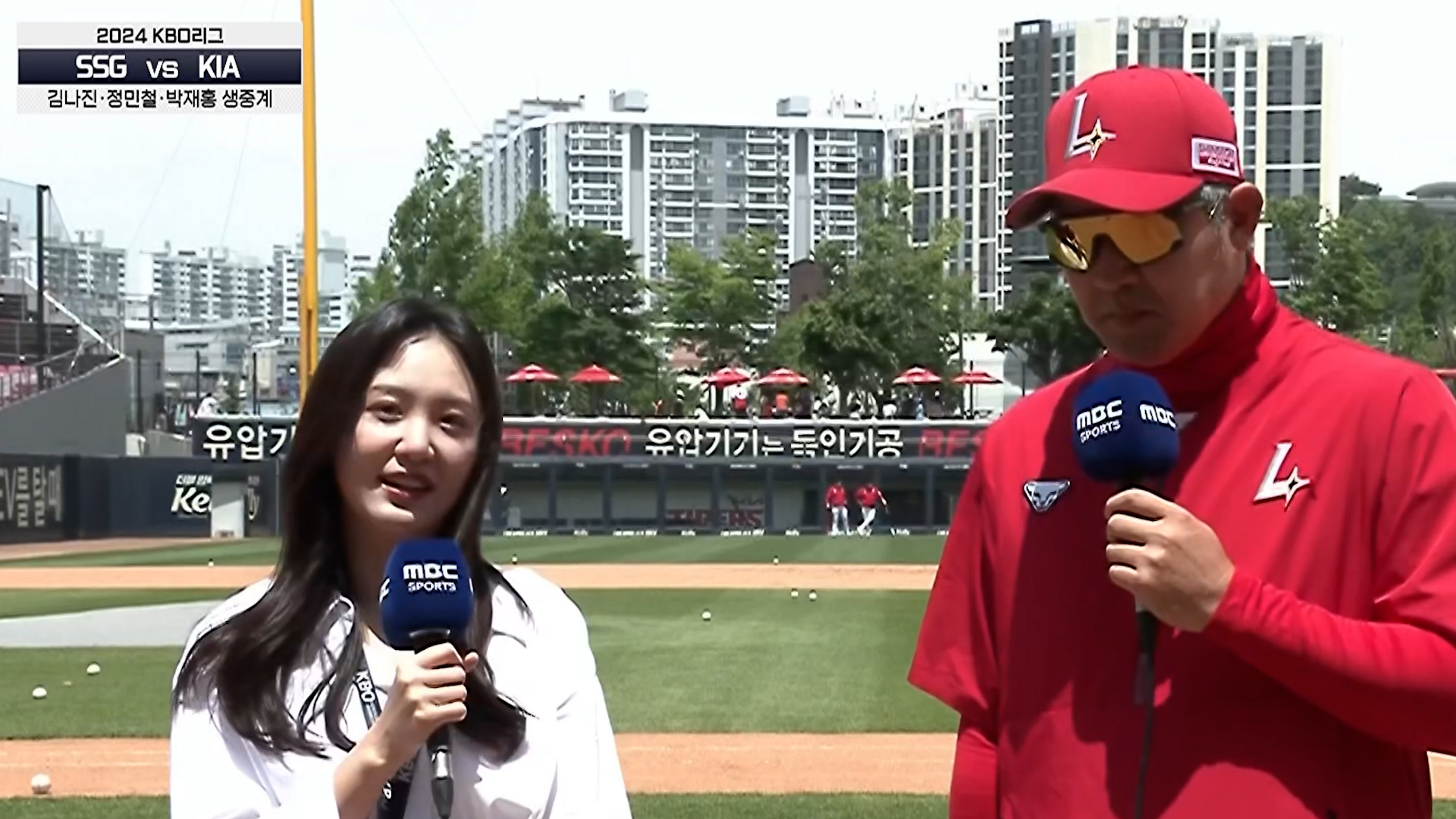 [SSG] 2024/5/12 (DH1) SSG 이숭용 감독 인터뷰 | TVING