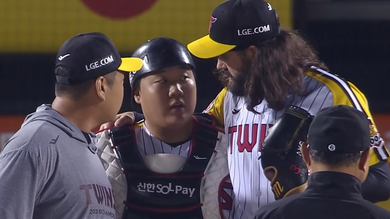 [LG] 2024/5/14 위기를 무사히 넘기는 켈리&김범석 배터리 | TVING