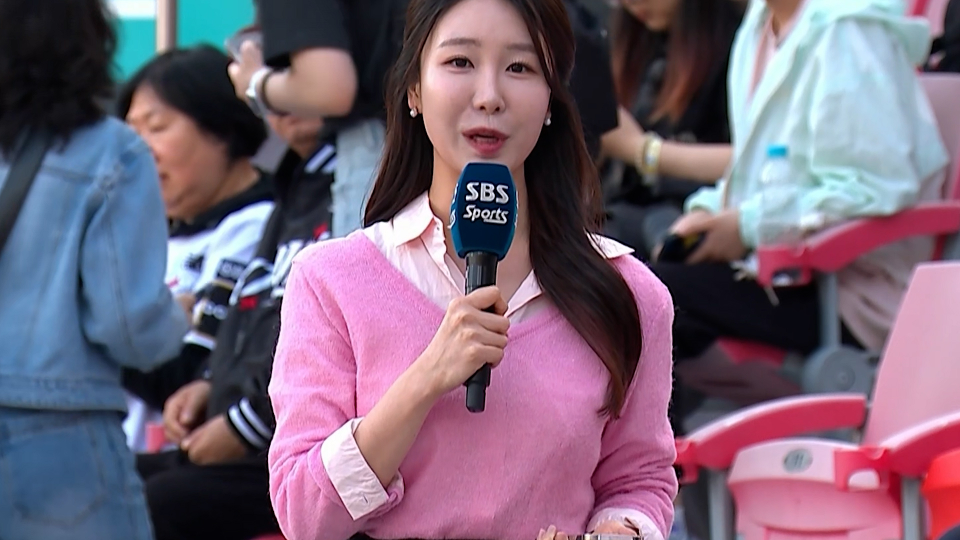 [KT] 2024/5/17 이지현 아나운서의 경기 전 현장 리포팅 | TVING