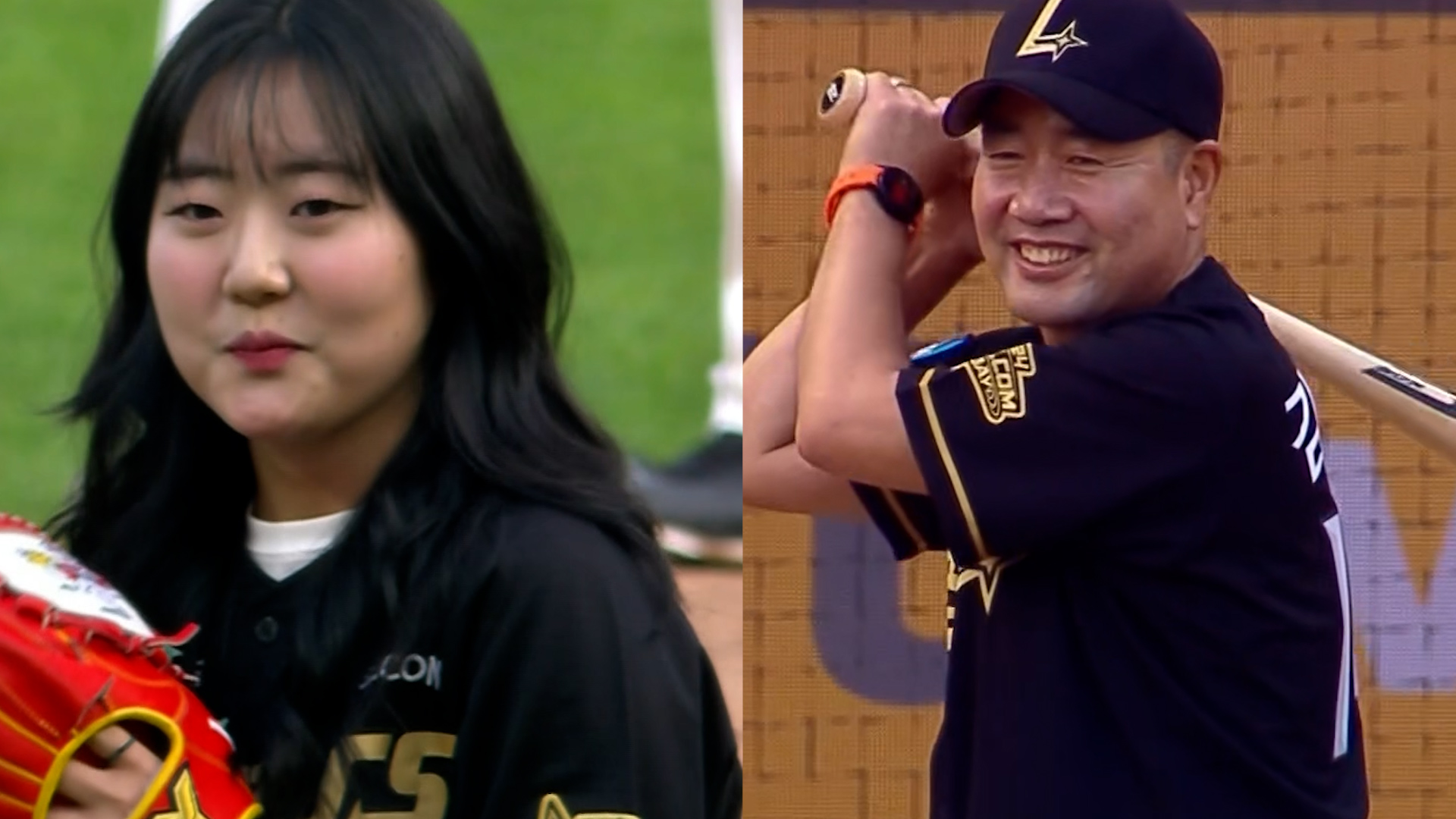 [SSG] 2024/5/24 시구&시타 - SNS 이벤트 당첨자 김현빈 & 김주성 | TVING