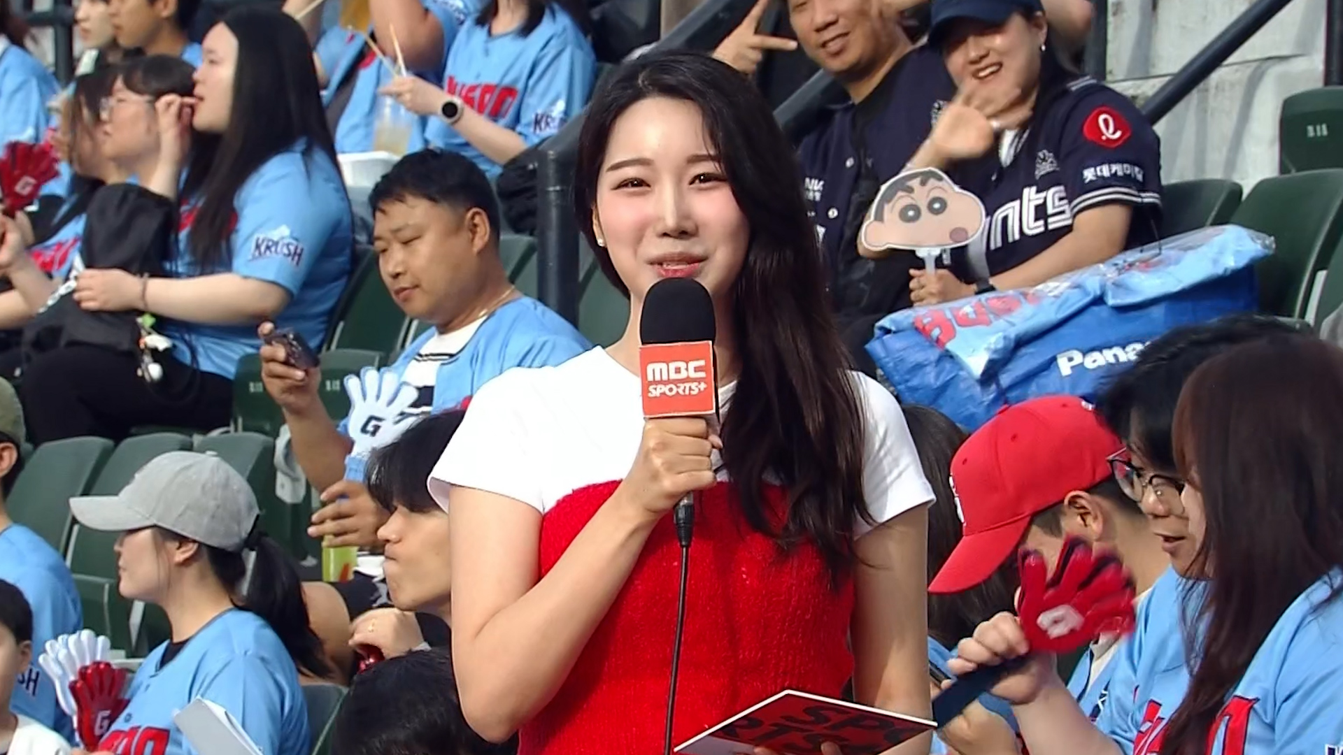 [롯데] 2024/6/9 (DH2) 정유성 리포터의 경기 전 현장 리포팅 | TVING