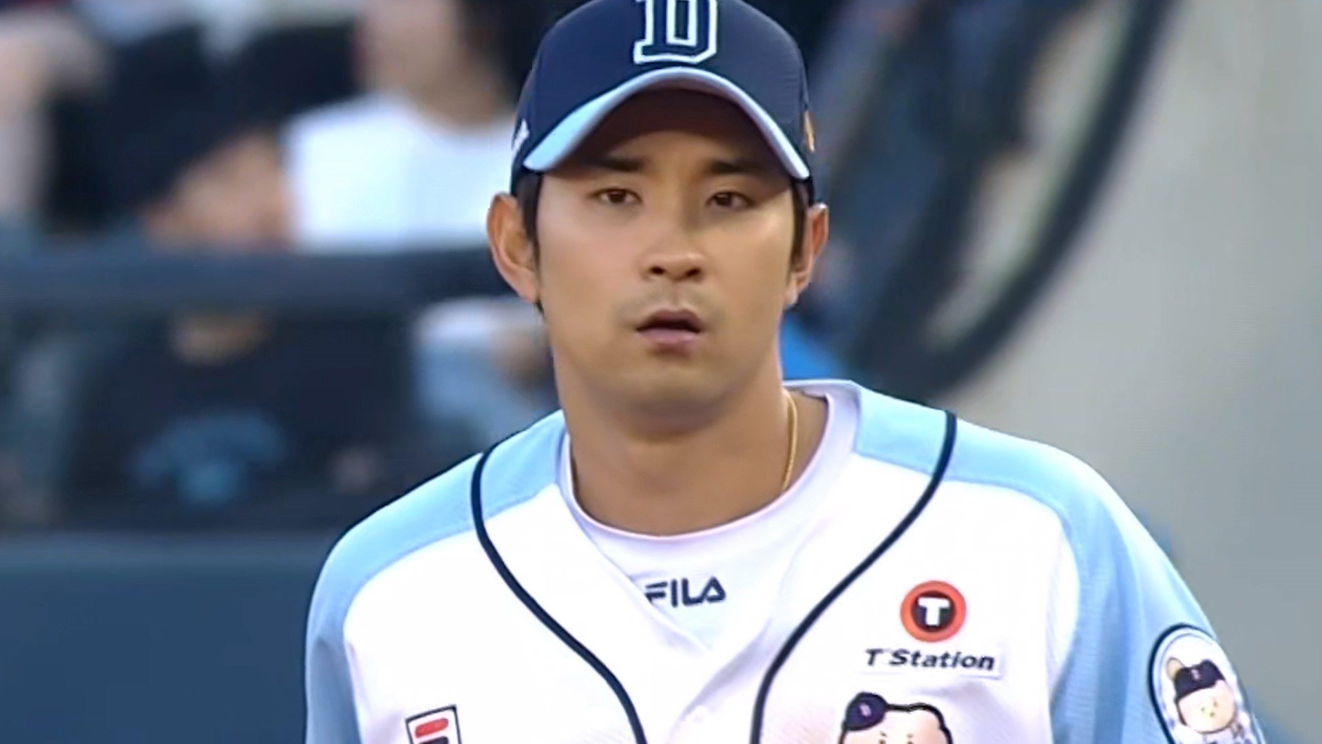 [두산] 2024/6/9 무사 1,2루 위기에서 김동주를 구해내는 강승호 | TVING