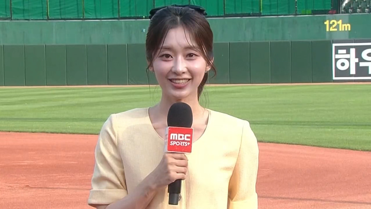 [키움] 2024/6/11 심효정 리포터의 경기 전 현장 리포팅 | TVING