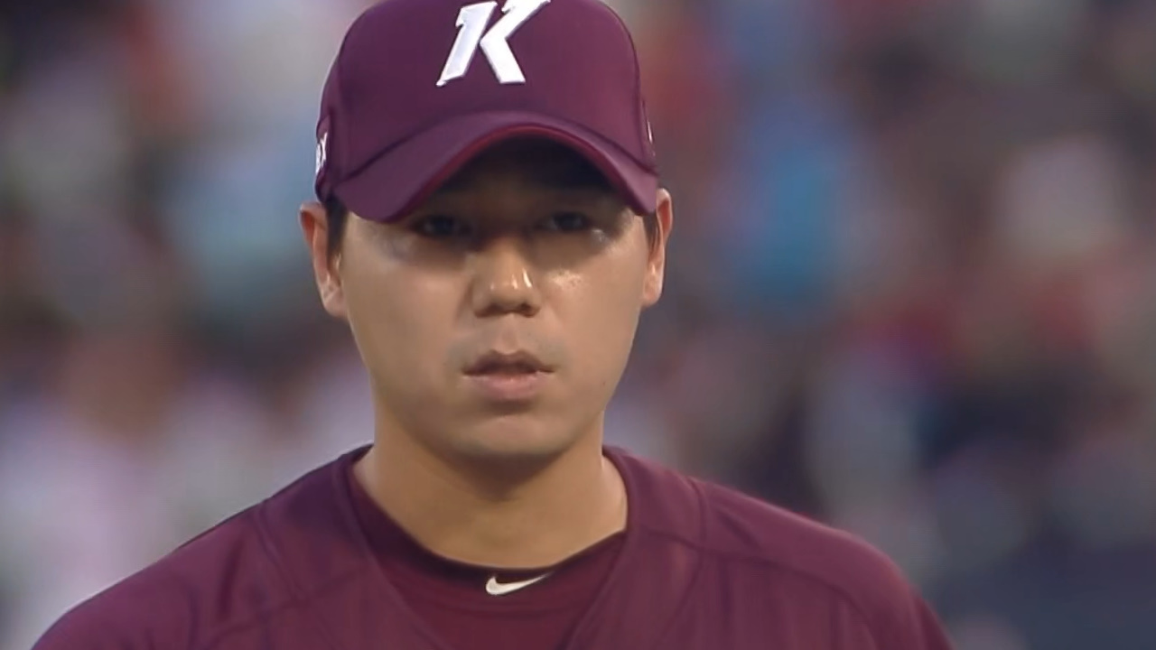 [키움] 2024/6/11 깔끔하게 삼자범퇴 처리하는 선발투수 하영민 | TVING