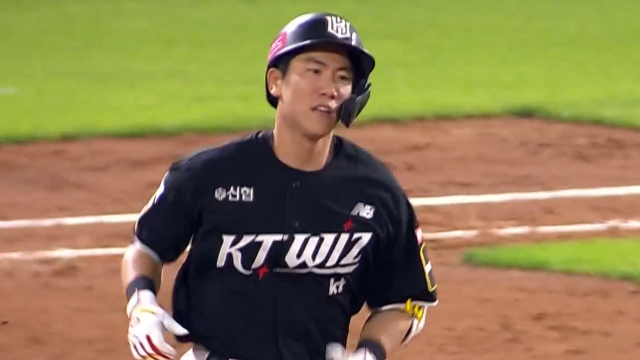 [KT] 6/12 오윤석 시즌 마수걸이 홈런! | TVING