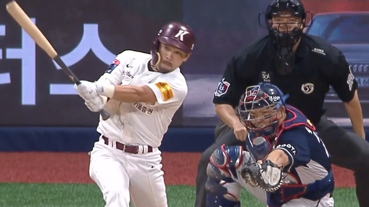 [키움] 2024/6/14 '오늘만 4번의 동점!' 이용규의 동점 적시타! | TVING