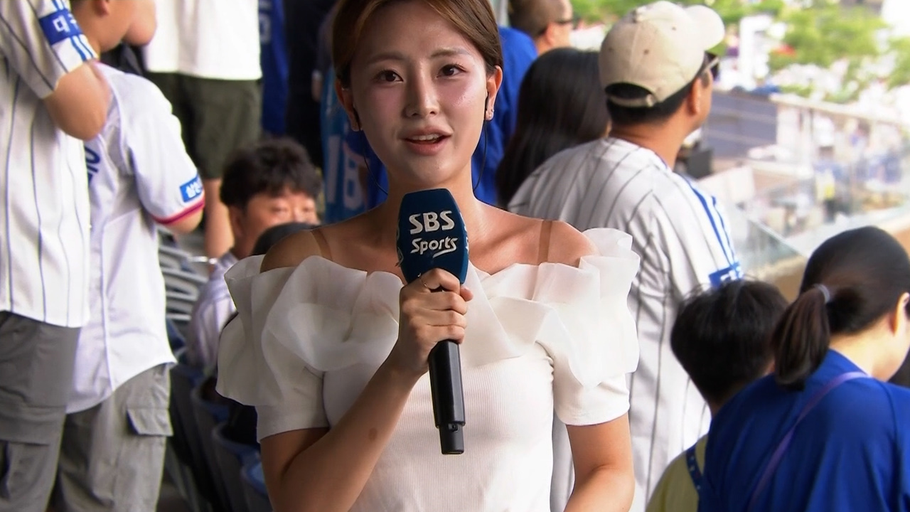 [NC] 2024/6/15 신예원 아나운서의 경기 전 현장 리포팅 | TVING