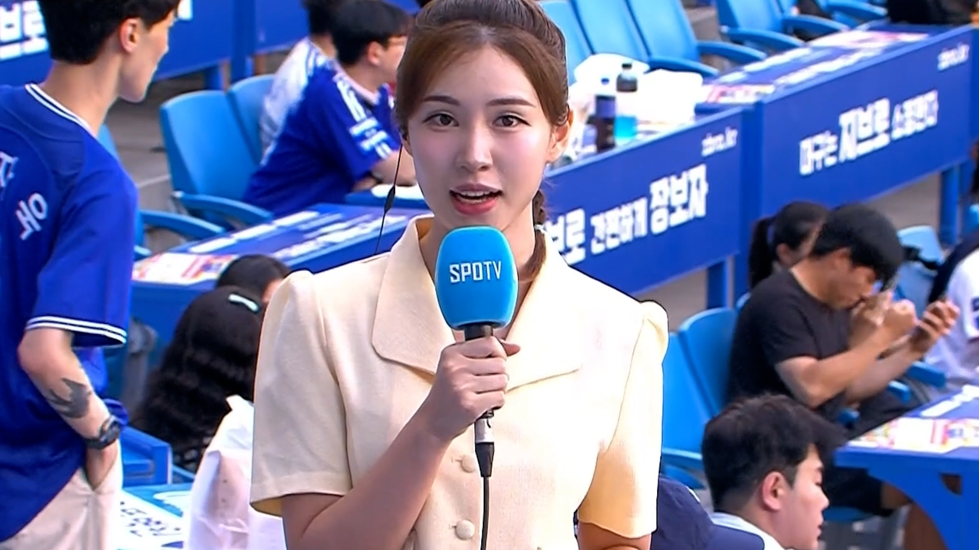 [삼성] 2024/6/18 장민지 리포터의 경기 전 현장 리포팅 | TVING