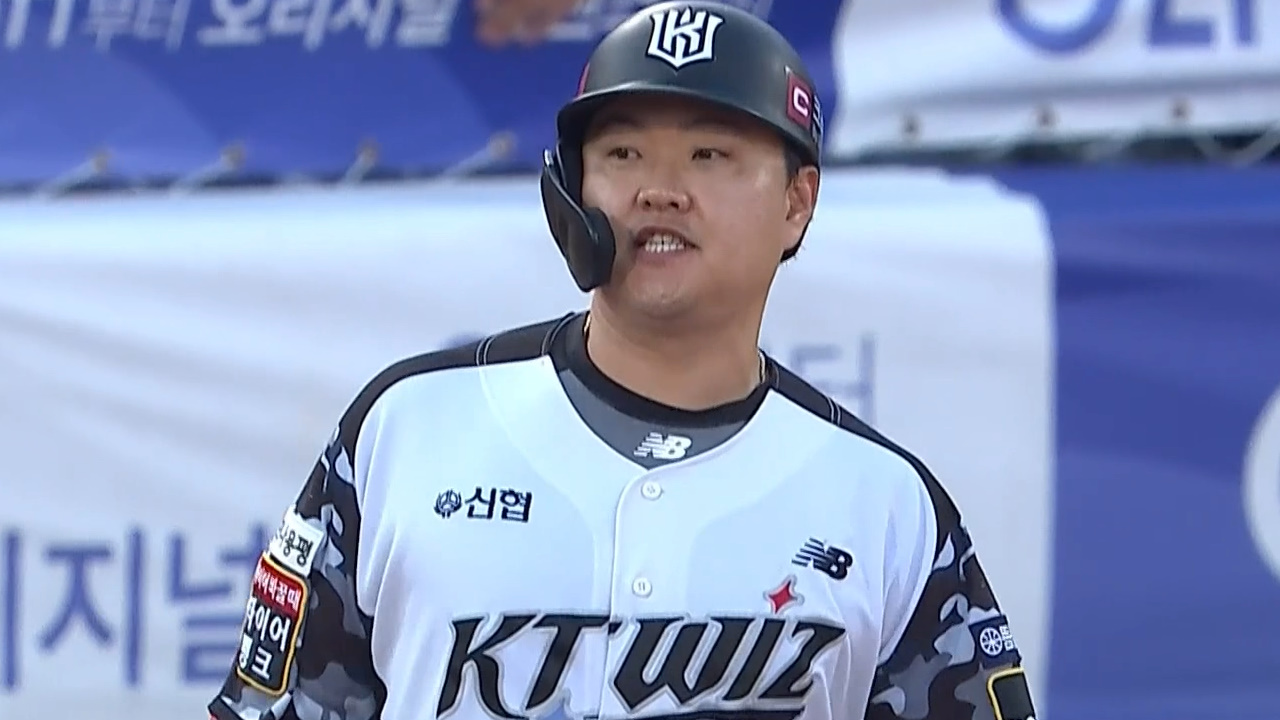 [KT] 2024/6/18 오재일의 희생플라이로 동점을 만드는 KT | TVING