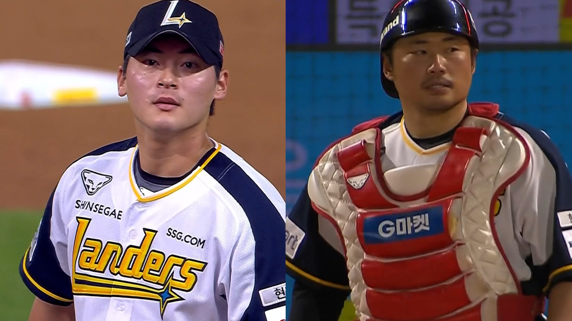 [SSG] 2024/6/21 2루 도루 저지하는 이지영과 조병현의 이닝 마무리 | TVING