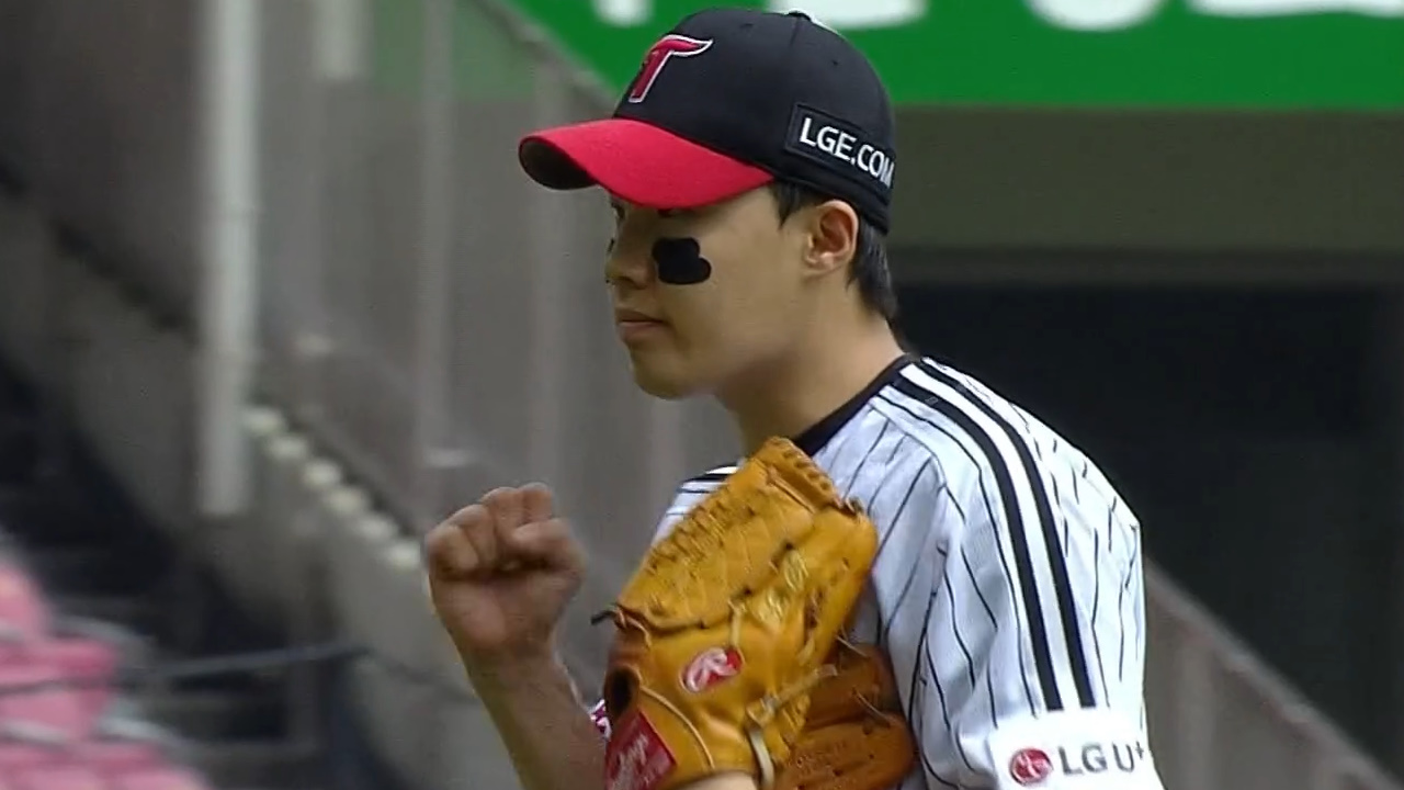 [LG] 6/23 (DH1) 모든 아웃카운트를 삼진으로 처리하는 임찬규 | TVING