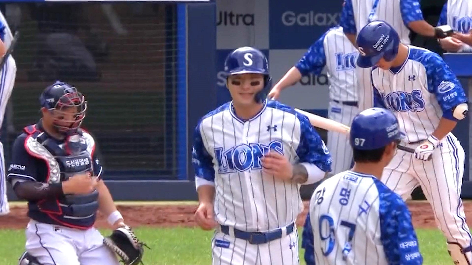 [삼성] 2024/6/23 (DH1) 밀어내기 & 몸에 맞는 볼로 안타 없이 역전하는 삼성 | TVING