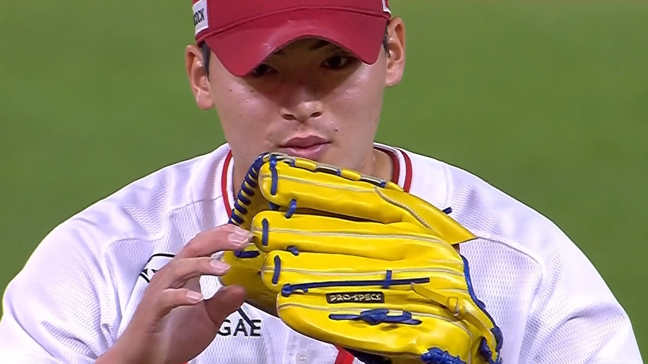 [SSG] 2024/6/26 폭투로 한 점 헌납했지만 탈삼진 3개로 이닝 정리한 조병현 | TVING