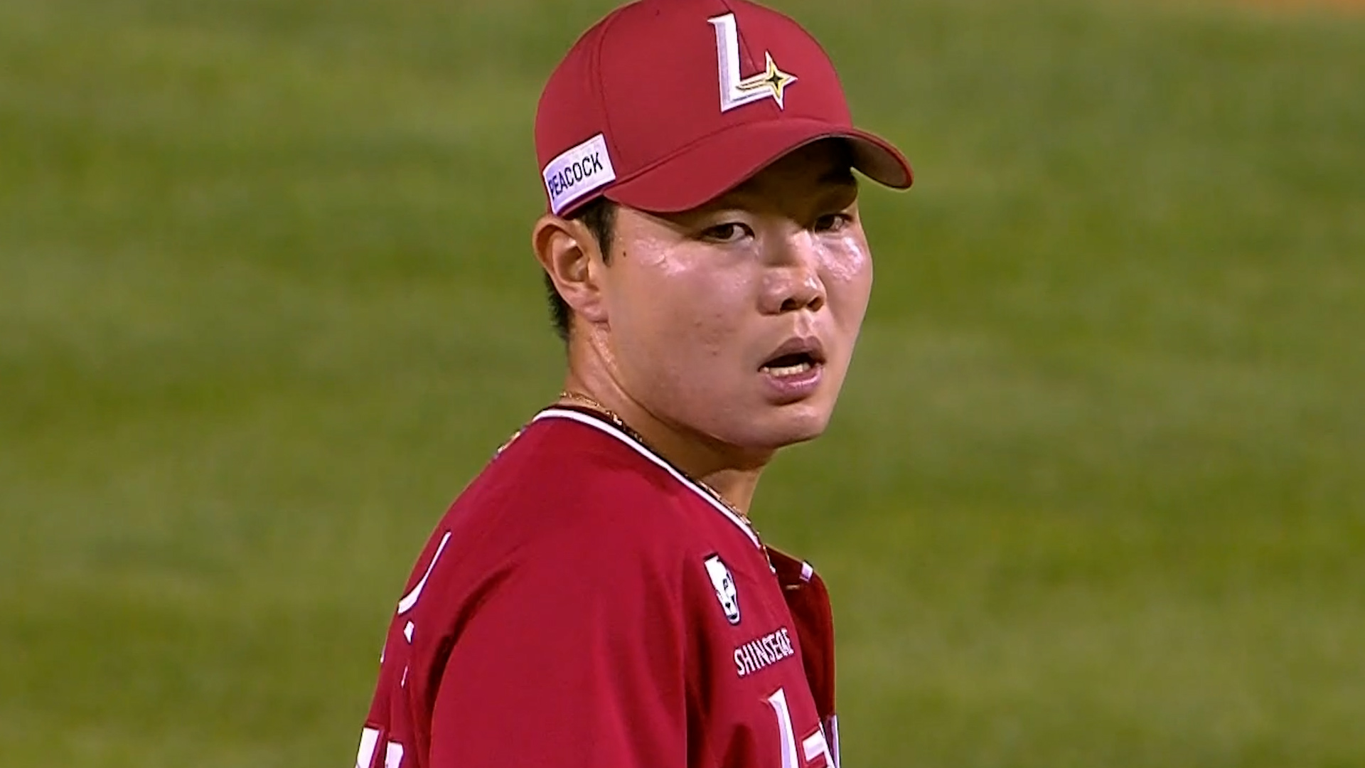 [SSG] 2024/6/28 삼진 두 개 잡아내면서 실점의 위기를 탈출하는 박시후 | TVING