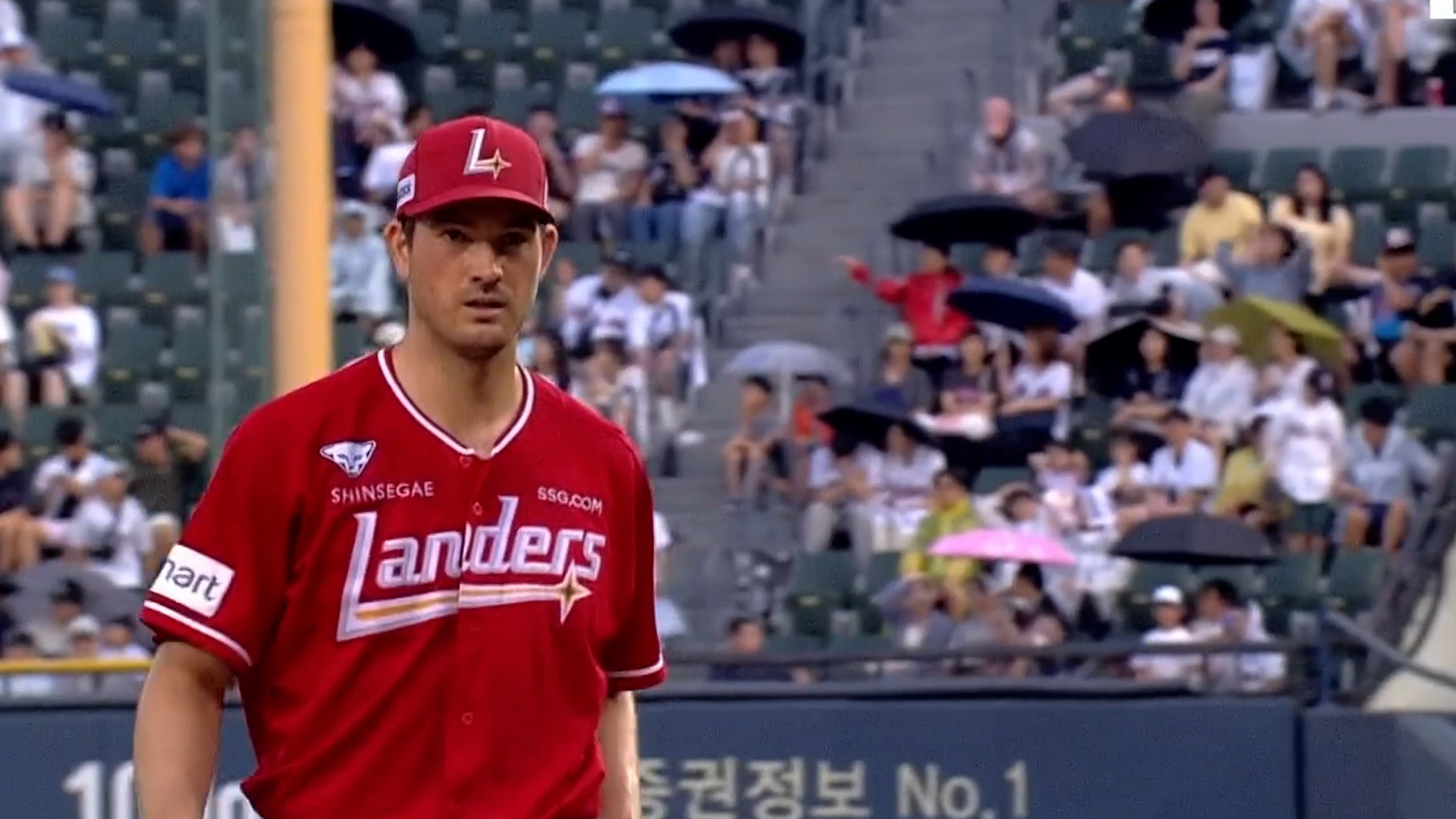 [SSG] 2024/6/29 비가 내려도 5이닝 무실점으로 승리 요건 갖추는 앤더슨 | TVING