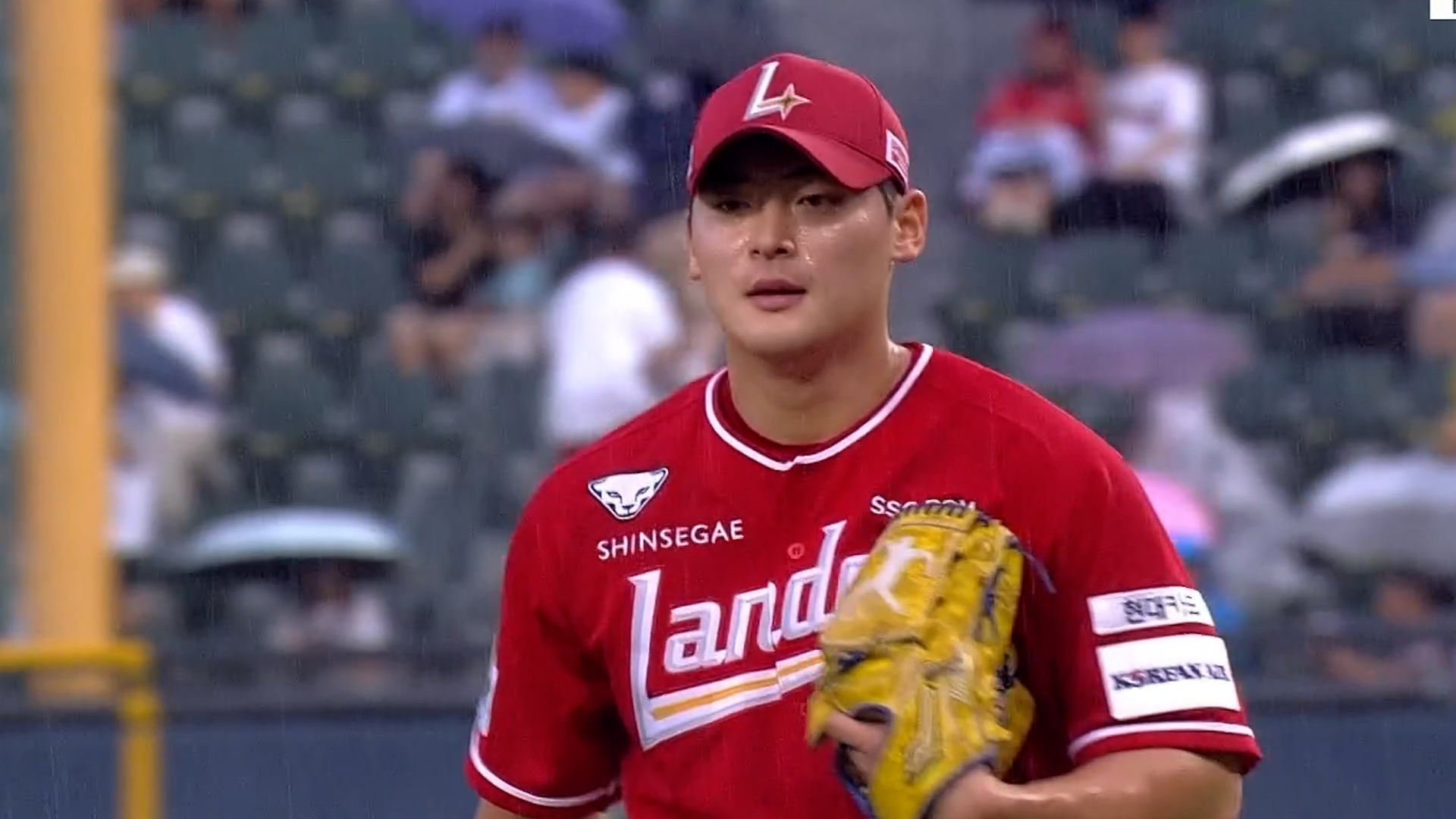 [SSG] 2024/6/29 '149km' 내리는 비를 뚫고 KKK로 이닝을 끝내는 조병현 | TVING