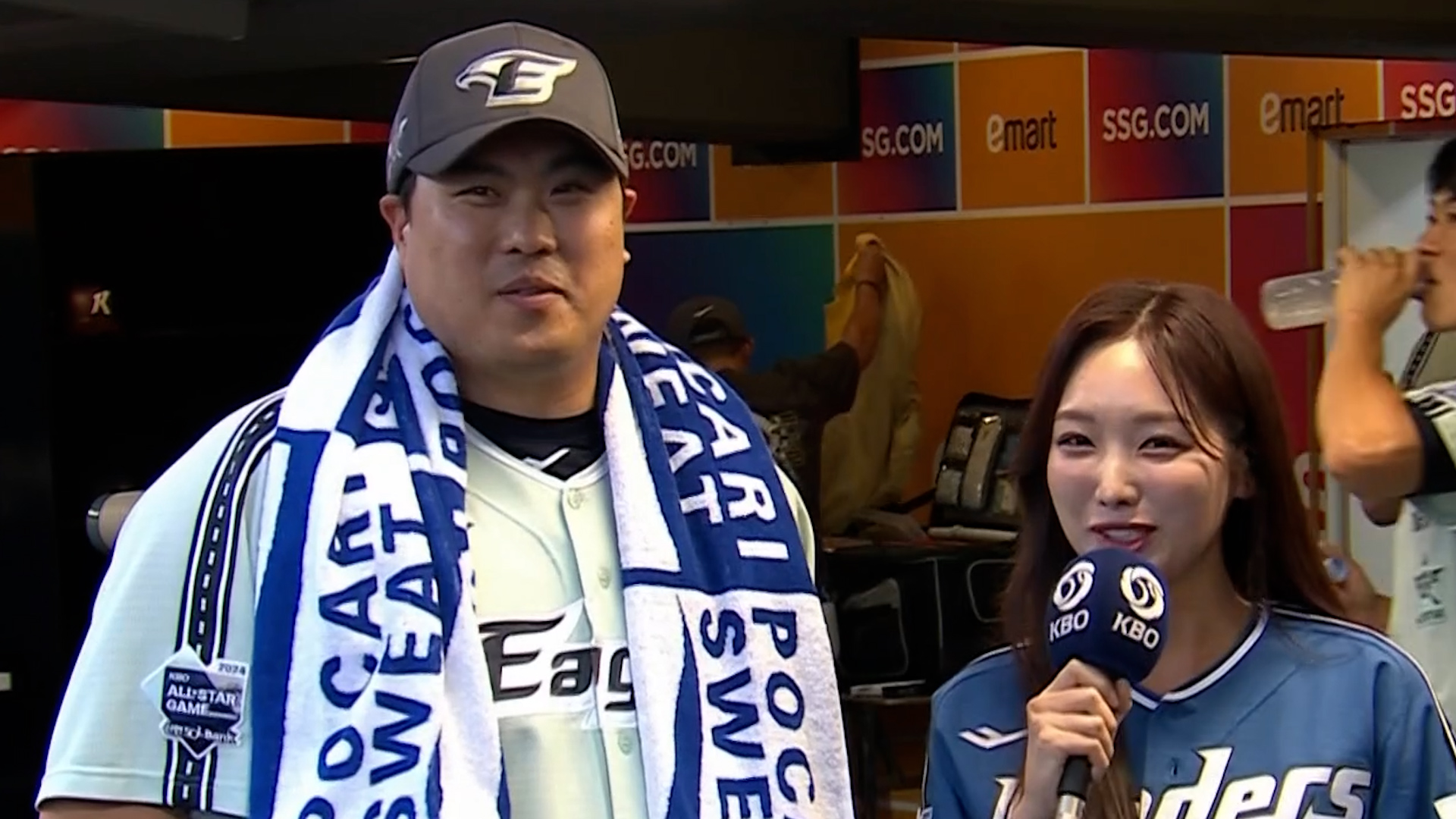 2024/07/06 [KBO 올스타전] (나눔) 12년만에 올스타 참가하는 류현진 인터뷰 | TVING