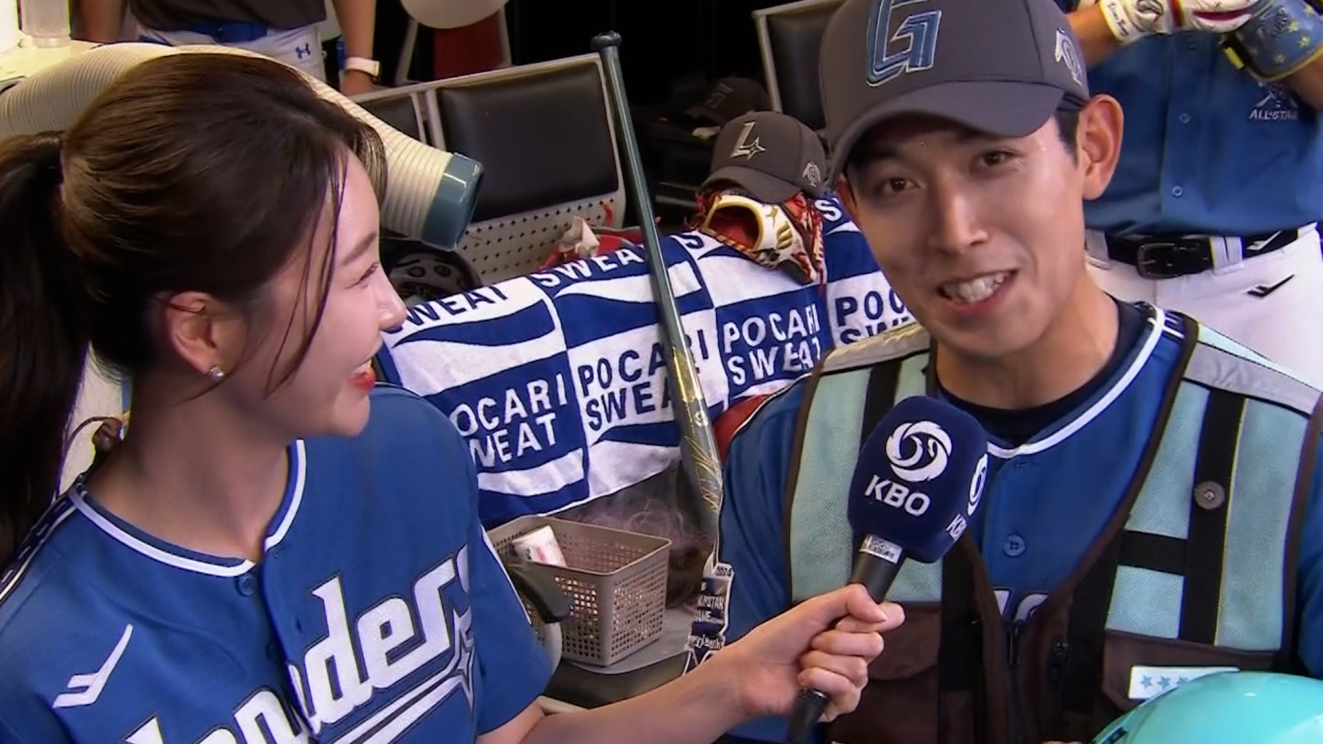 2024/07/06 [KBO 올스타전] (드림) 공수에서 맹활약을 펼치고 있는 황성빈의 인터뷰 | TVING