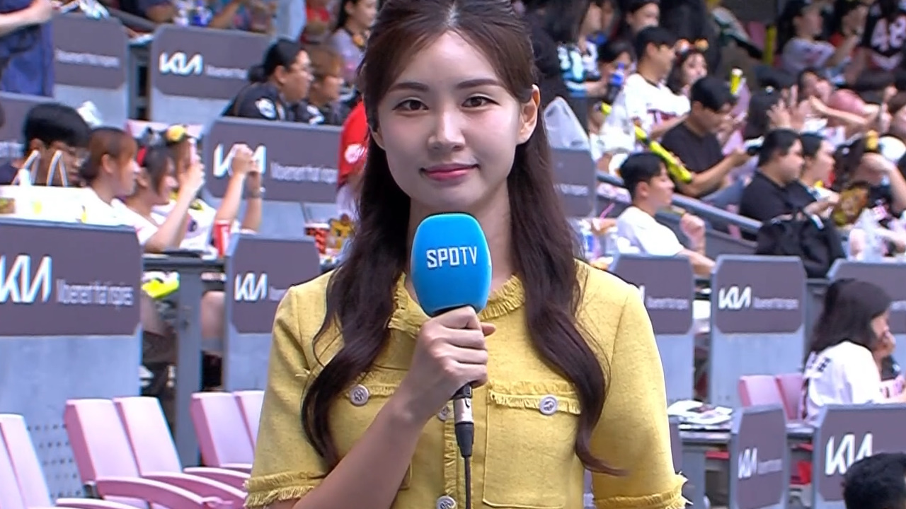 [KIA] 2024/7/12 장민지 리포터의 경기 전 현장 리포팅 | TVING