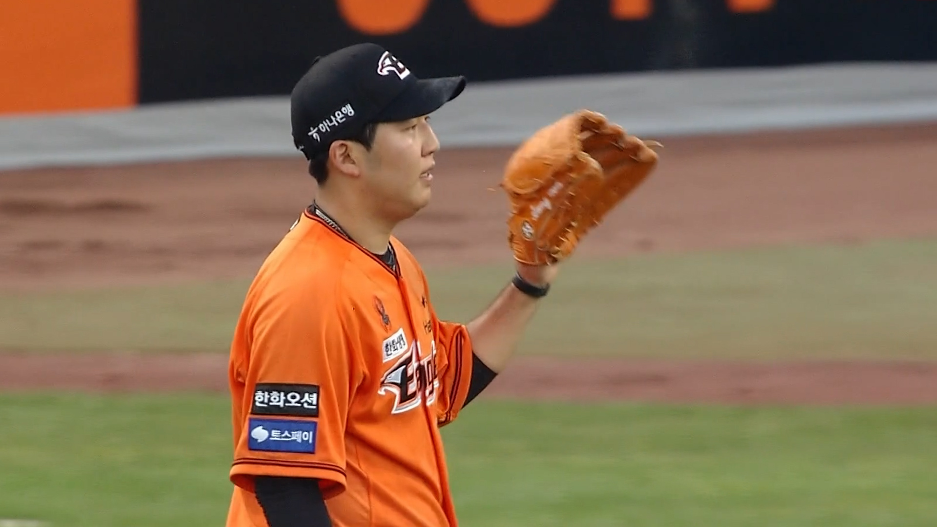 [한화] 7/13 공 9개로 이닝 정리하는 박상원 | TVING