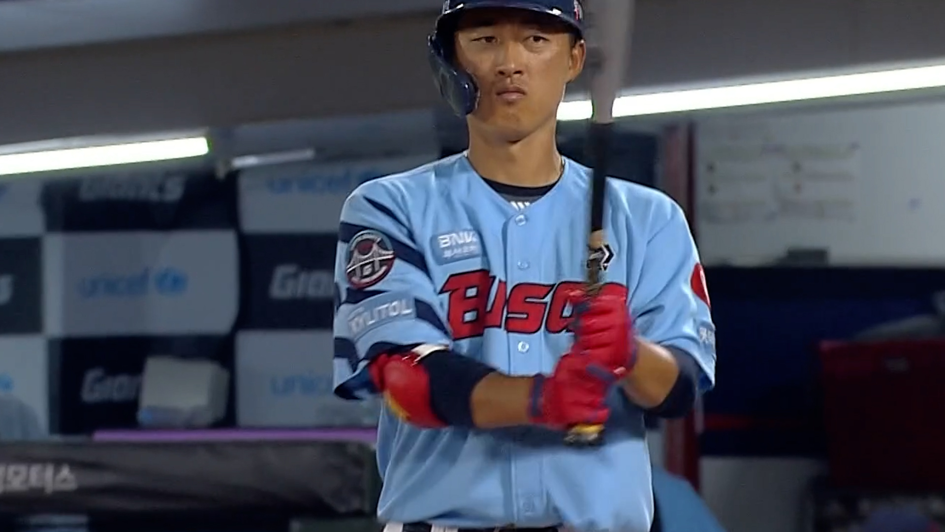 [롯데] 2024/7/13 '9회말 2아웃 주자 만루' 타석에 들어서는 노진혁 | TVING