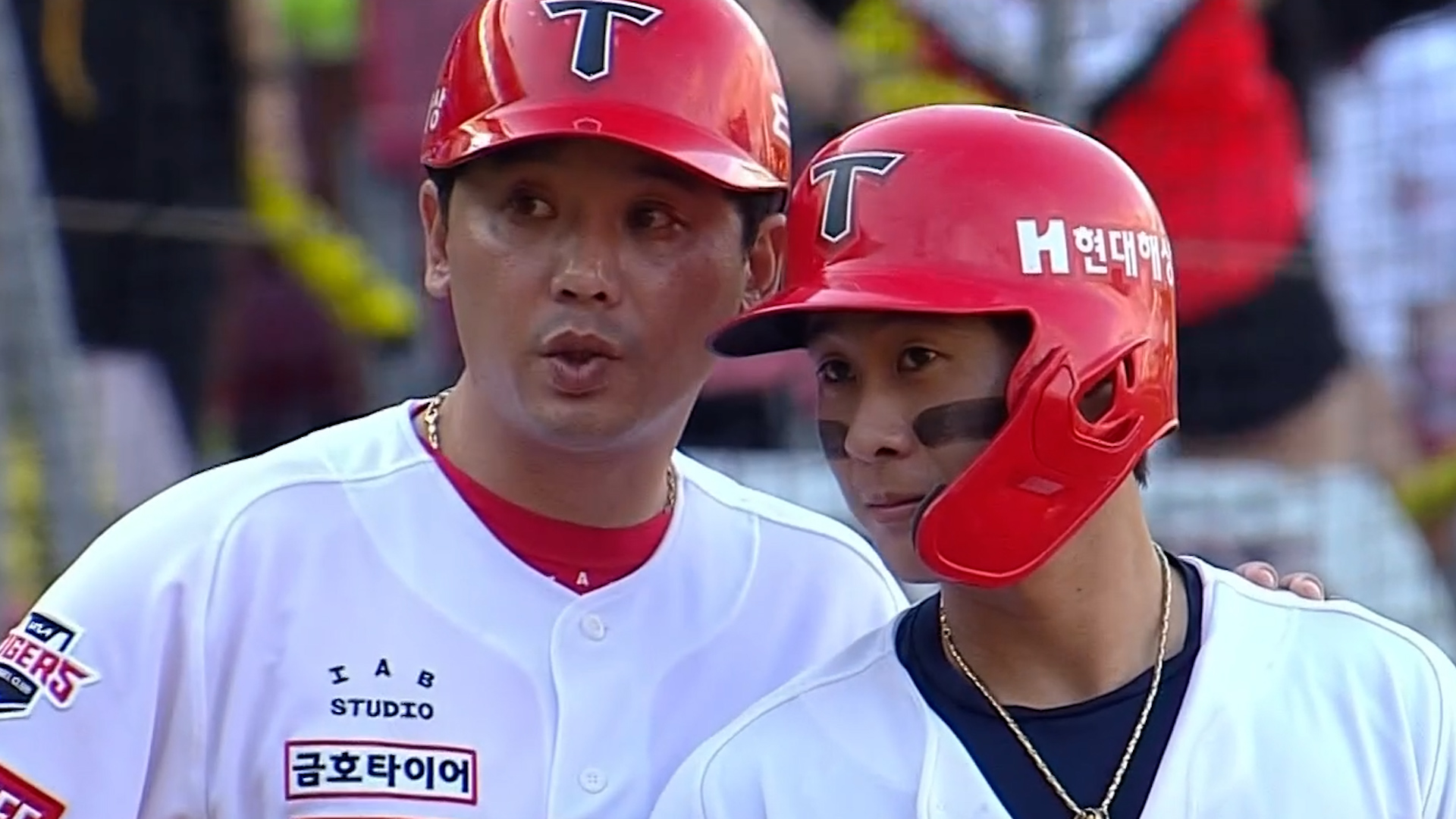 [KIA] 2024/7/14 박찬호의 2루타에 홈으로 쇄도하는 소크라테스 | TVING