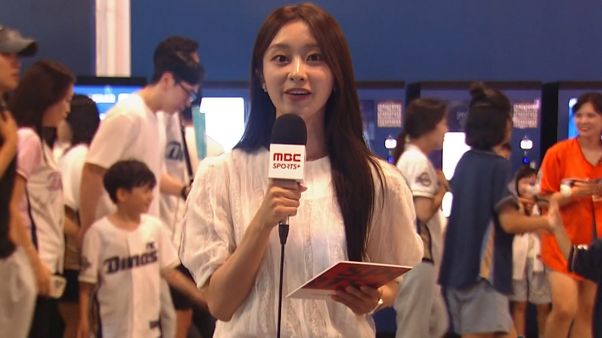 [NC] 2024/7/18 심효정 리포터의 경기 중간 현장 리포팅 | TVING