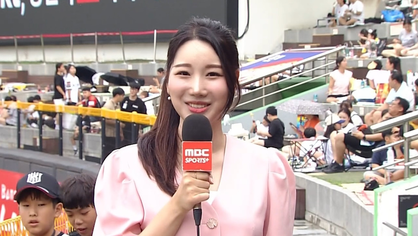 [KT] 2024/7/21 정유성 리포터의 경기 전 현장 리포팅 | TVING