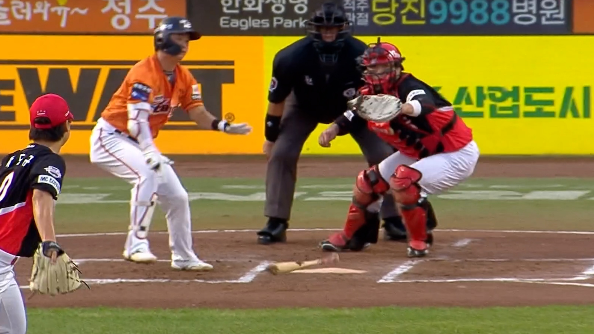 [한화] 2024/7/21 '페이크 번트 슬래시 성공' 턱밑까지 추격하는 한화! | TVING