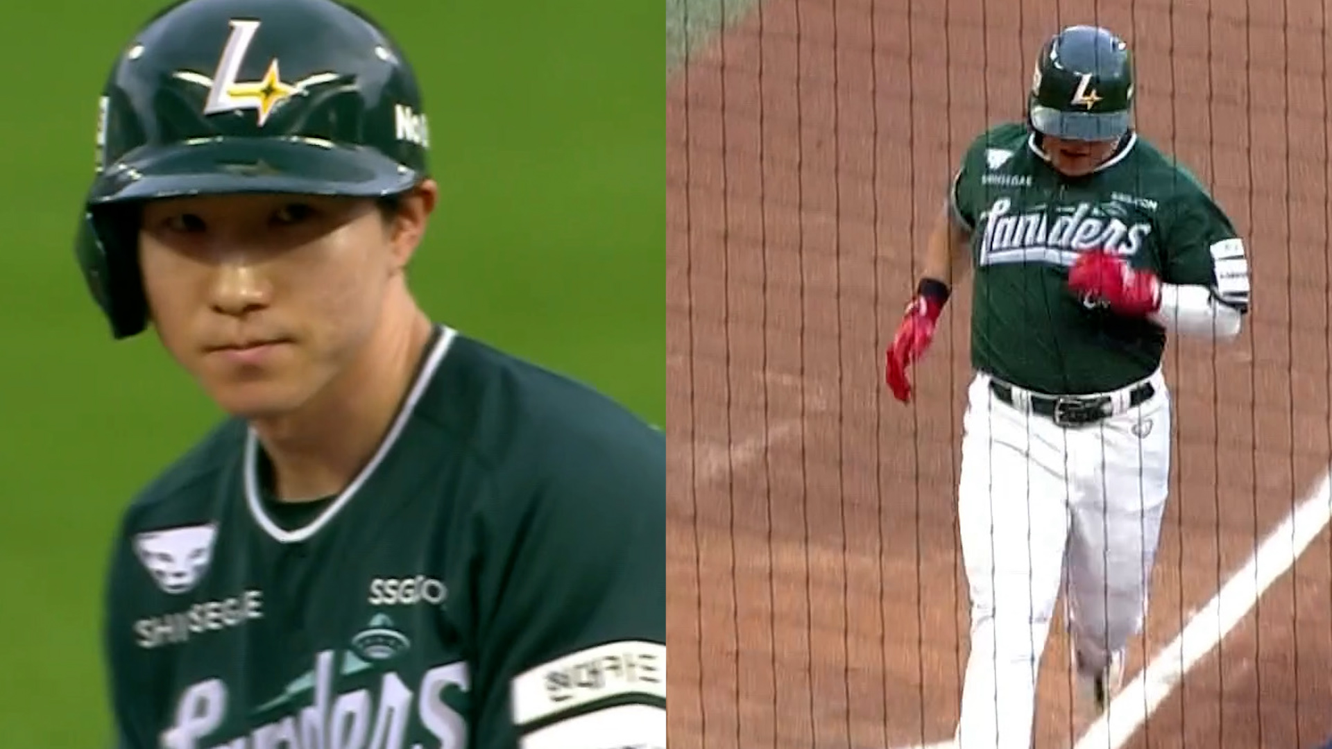 [SSG] 2024/7/26 박성한의 2루타에 홈으로 쇄도하는 추신수 | TVING