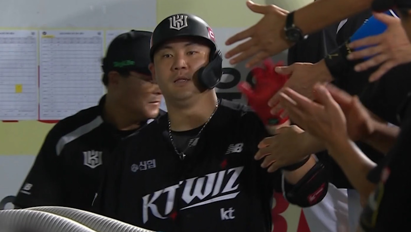 [KT] 2024/7/27 '무서운 뒷심' 장성우의 솔로포로 턱밑까지 추격하는 KT | TVING