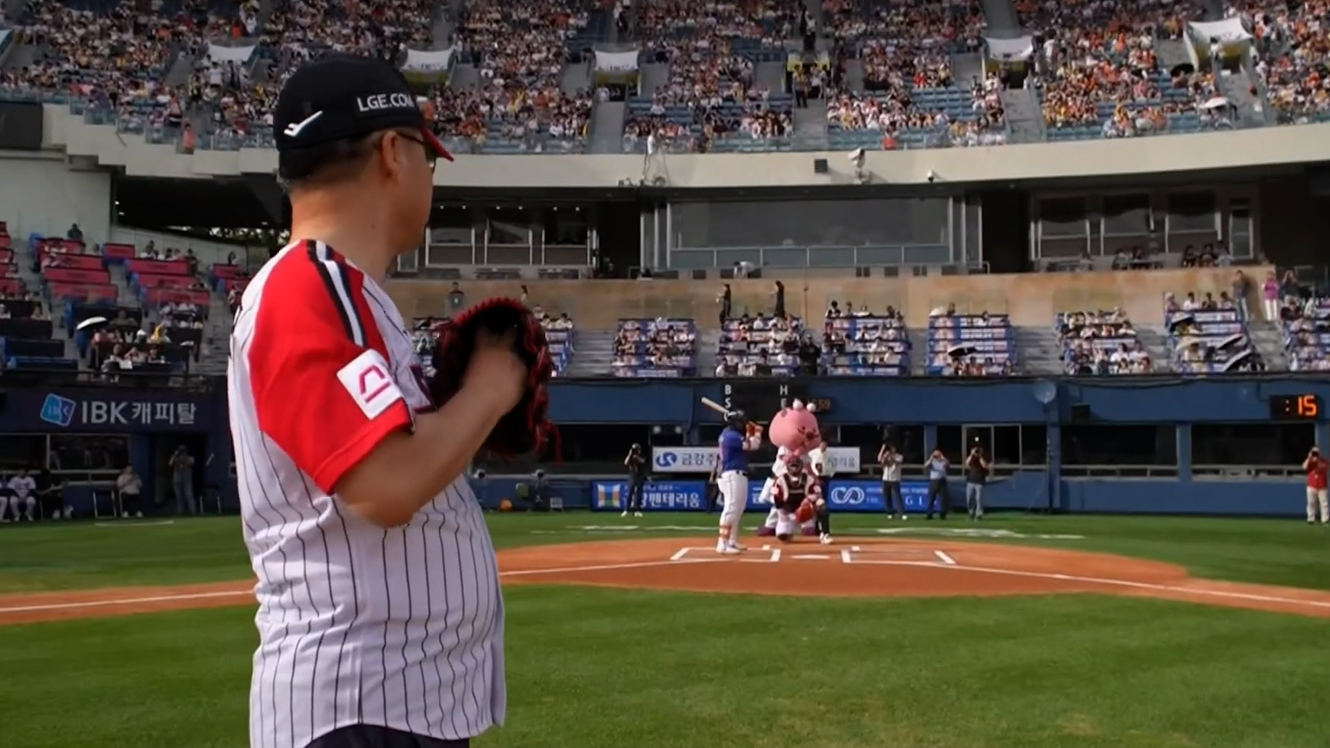 [LG] 2024/7/28 시구 - 한국농업기술진흥원 원장 안호근 | TVING