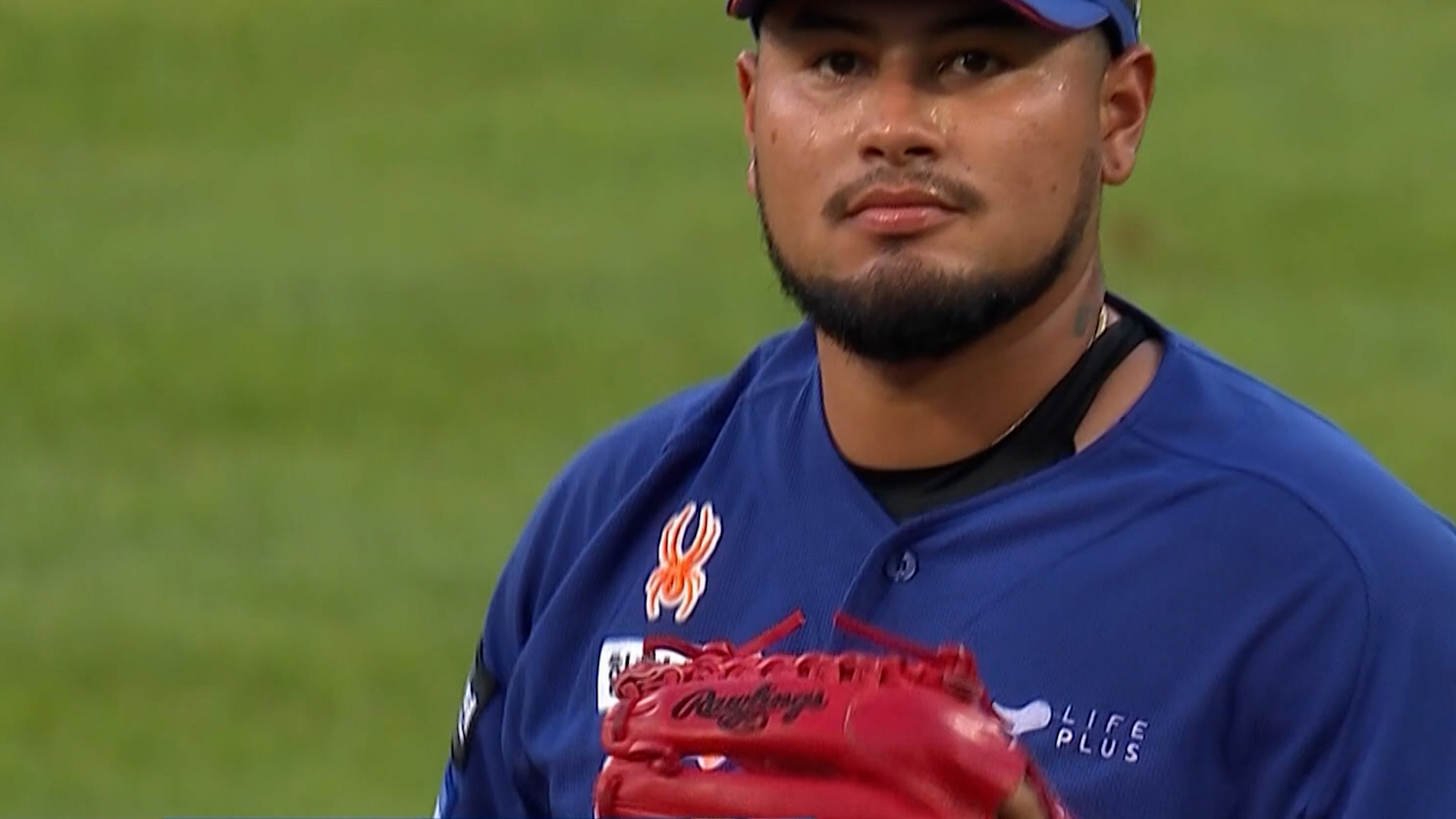 [한화] 2024/8/6 '2사 1,2루 실점 위기' 구자욱을 상대하는 바리아 | TVING