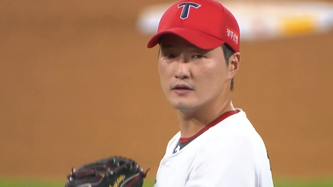 [KIA] 2024/8/6 삼자범퇴로 경기 종료! 팀 승리 지켜내는 전상현 | TVING