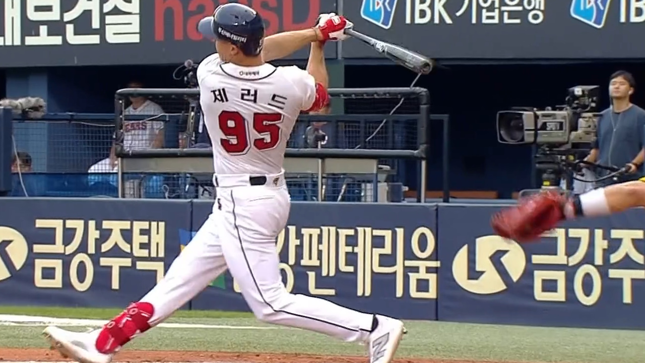 [두산] 2024/8/8 '웰컴 투 KBO' 에르난데스를 공략하는 제러드의 솔로포! | TVING