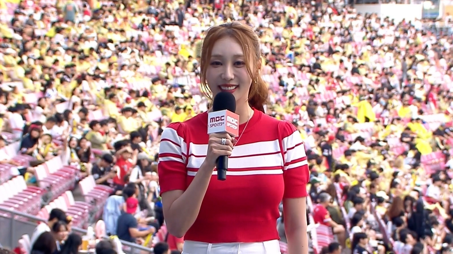 [KIA] 2024/8/9 박지영 아나운서의 경기 전 현장 리포팅 | TVING